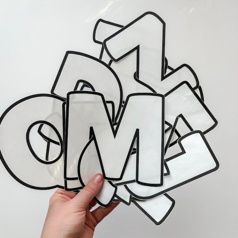 Nursery Puff Letters - Etsy