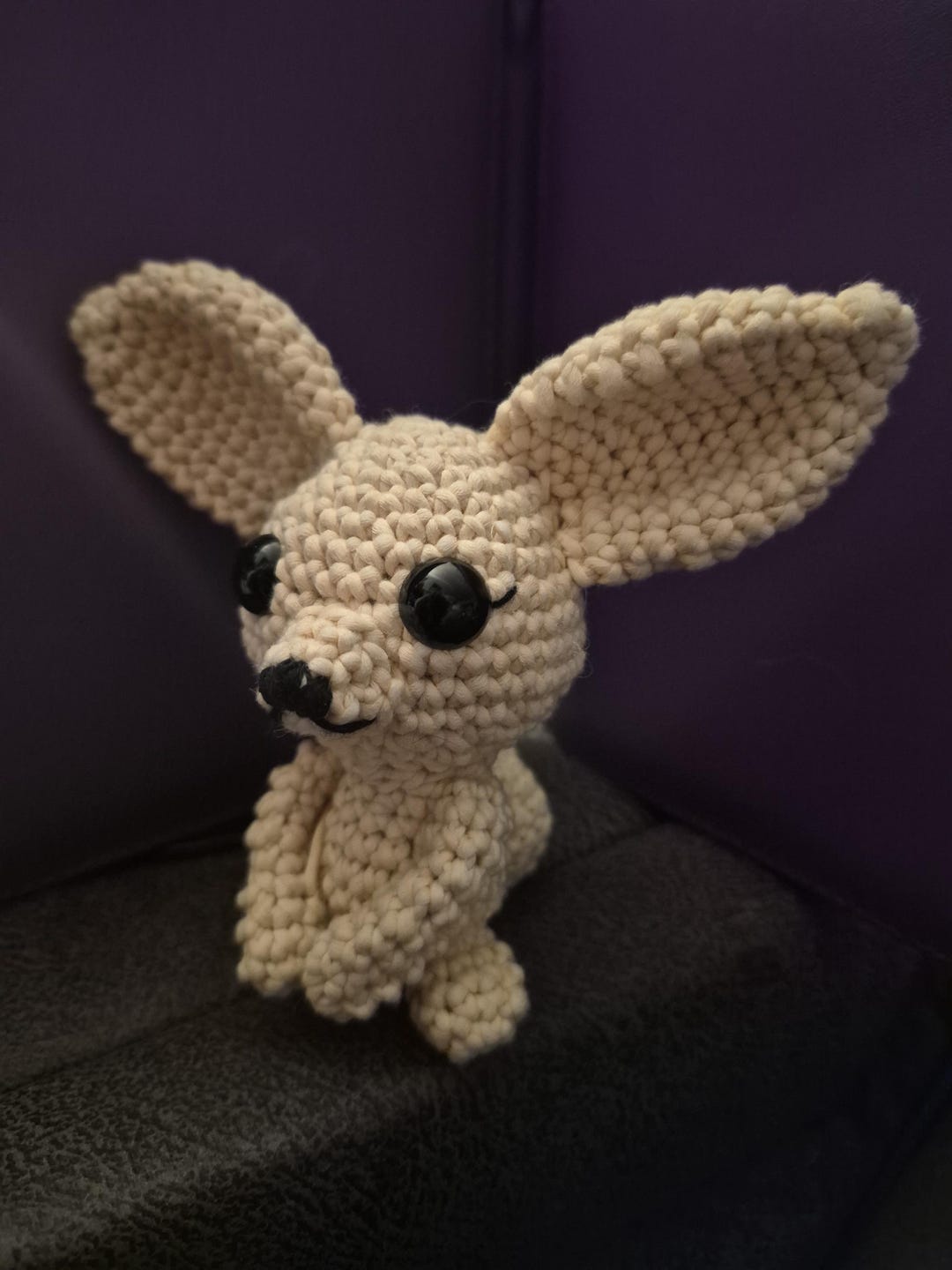 Crochet Fennec Fox Plushie - Etsy