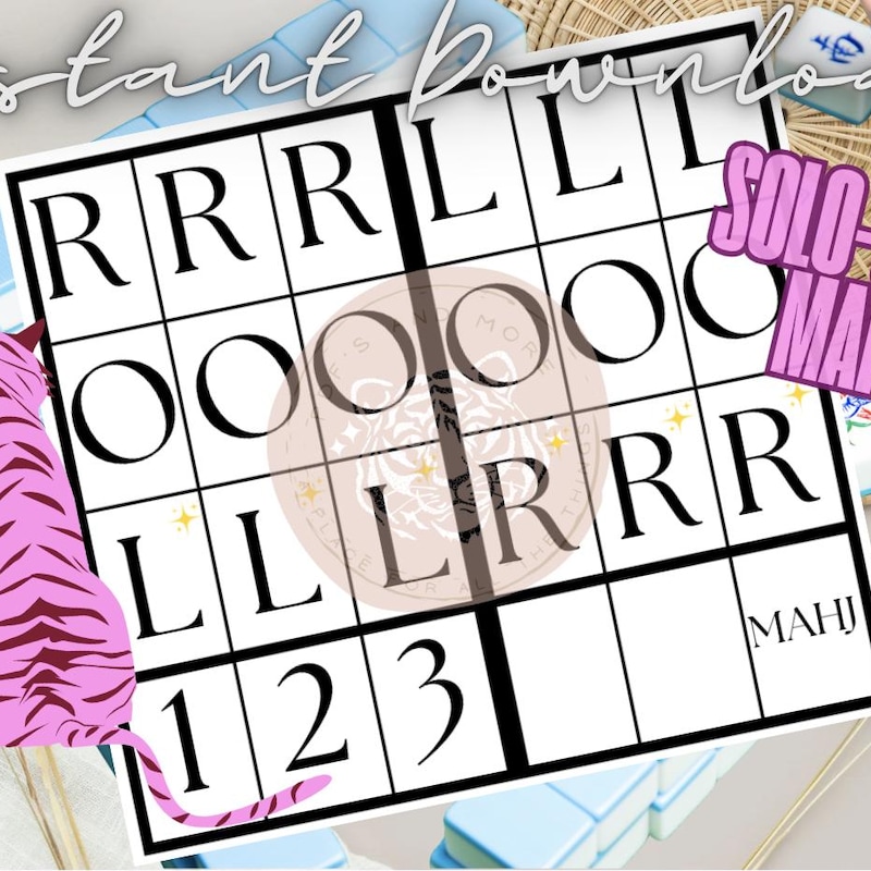 Mah Jong Solo Board - Etsy