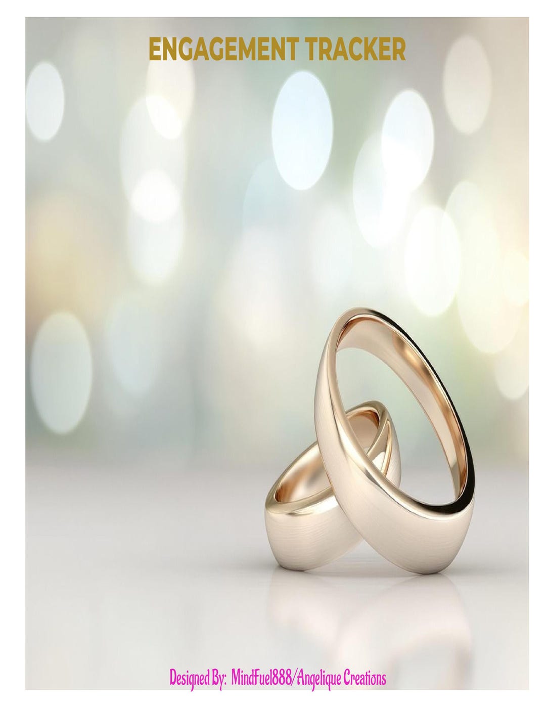 Engagement Tracker – Digital Printable PDF Download - Etsy