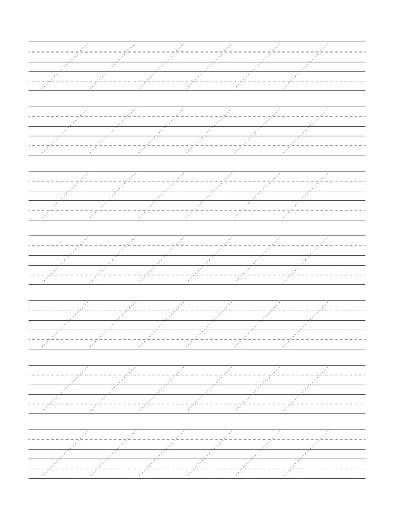 Calligraphy Practice Sheets Printable | Digital Calligraphy Worksheets ...