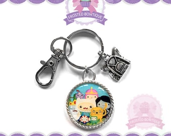 Adventure Time Doodle Keychain - Etsy