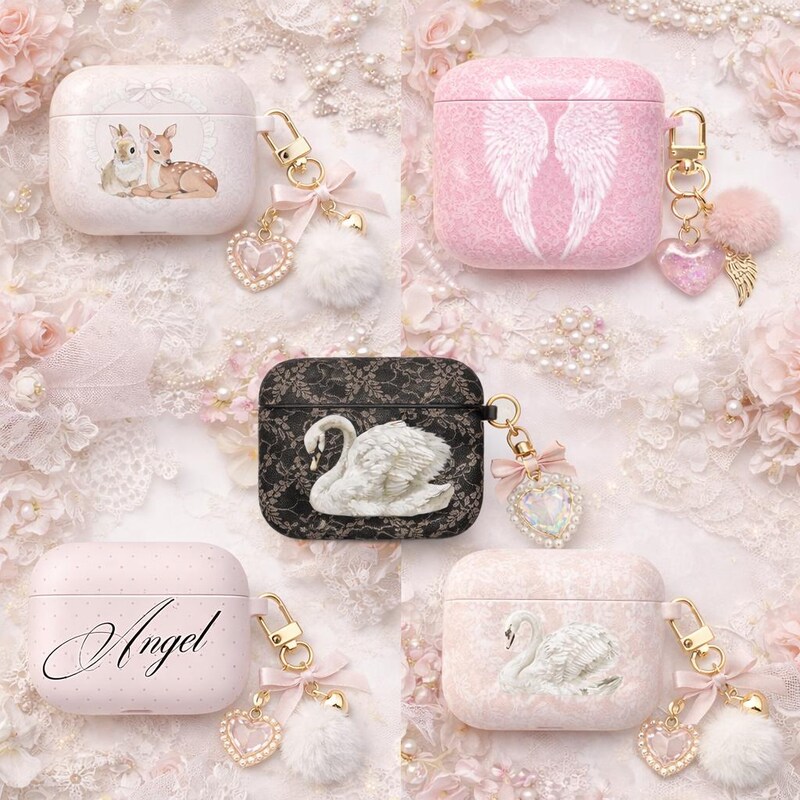 Pink Lace AirPod Case - Etsy