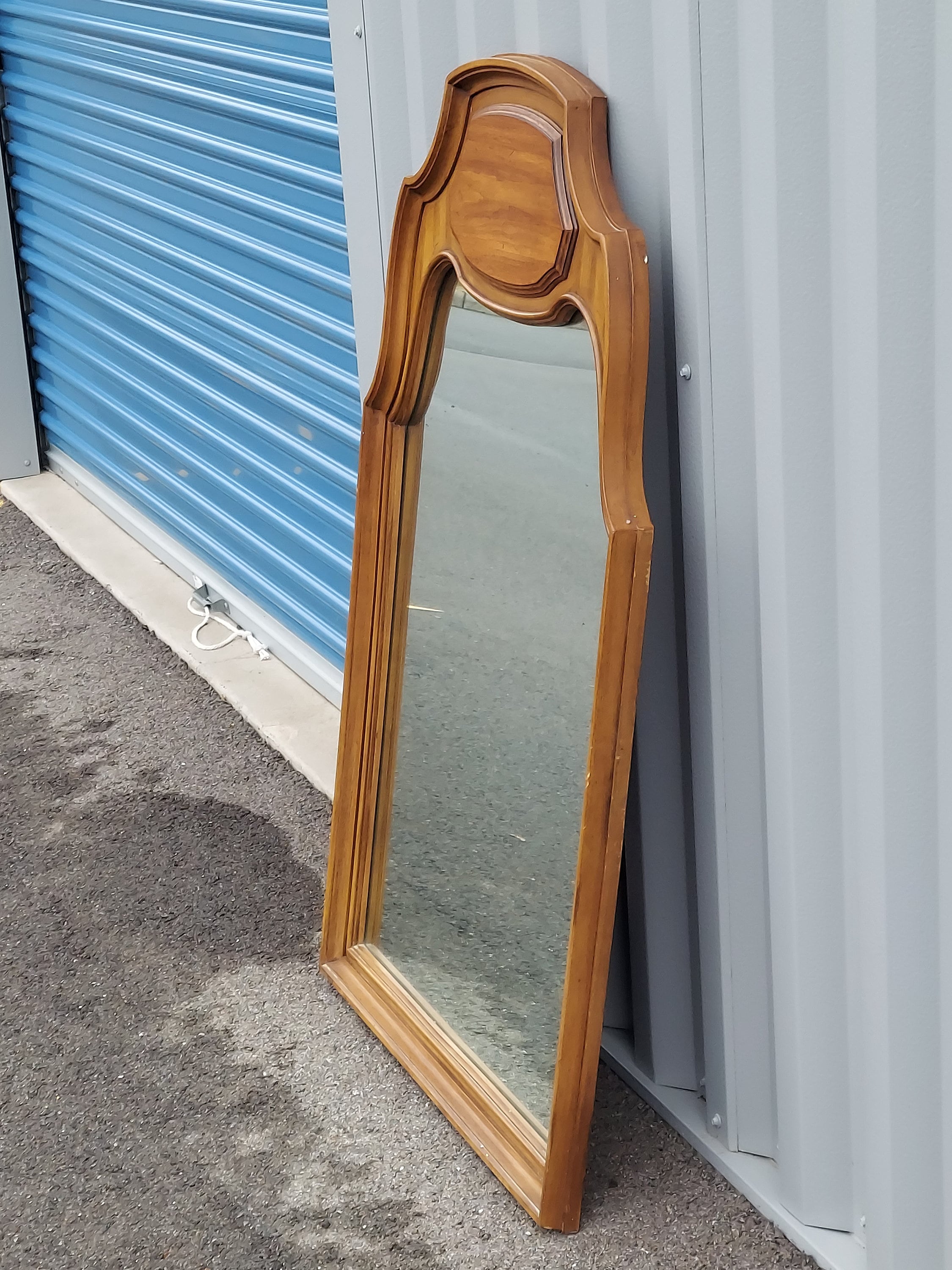 Thomasville Regency Pecan Bedroom Set Long Mirror Stroupe - Etsy