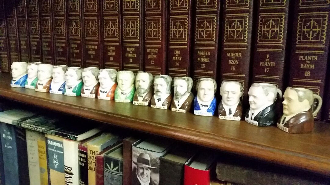 Presidential Tiny Toby's Miniature Tankards US Presidents 1930s - Etsy
