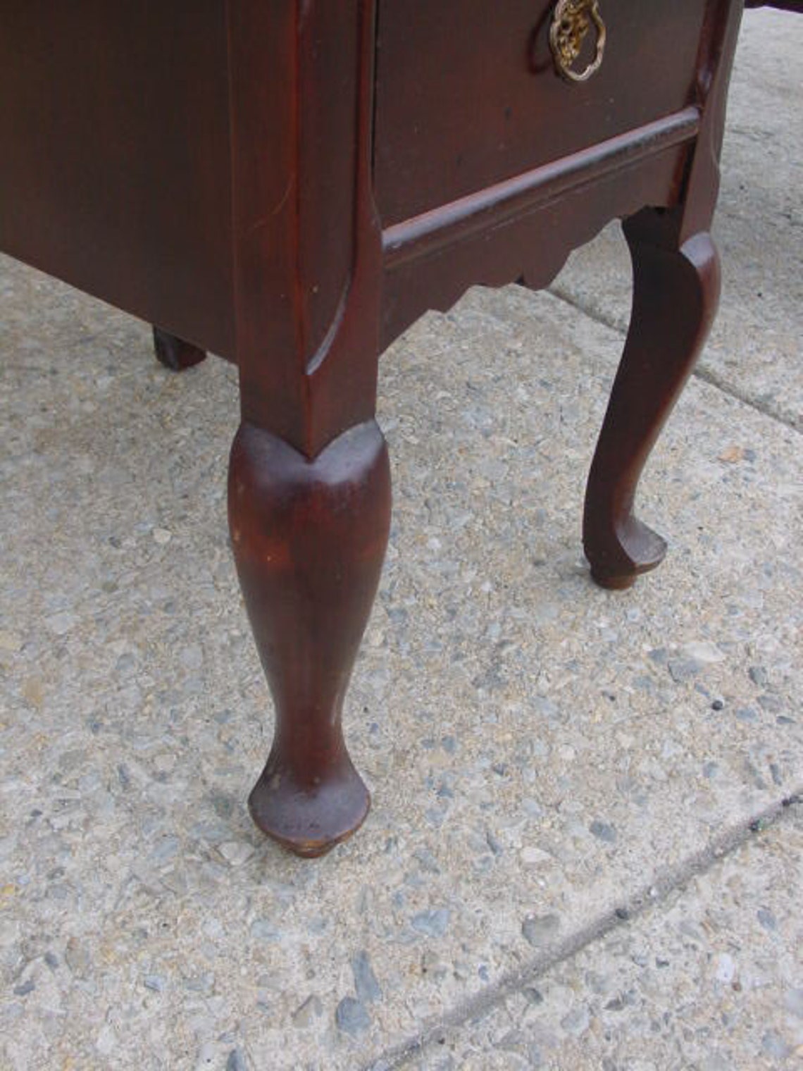 Queen Anne Vanity Dressing Table Makeup Vanity 1920s/30s - Etsy