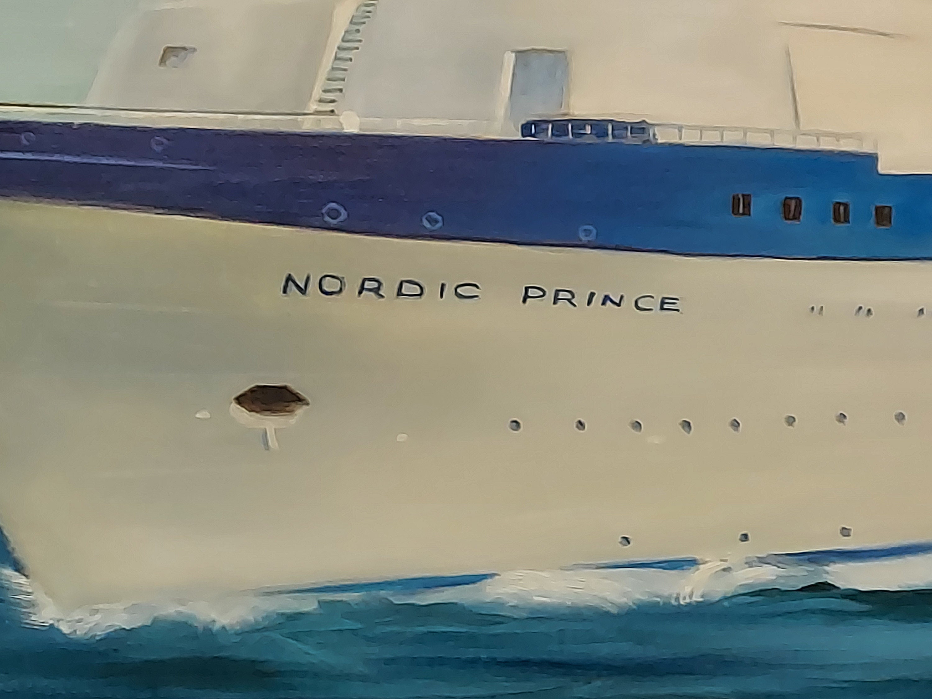 Nordic Prince Cruise Ship Painting - Etsy