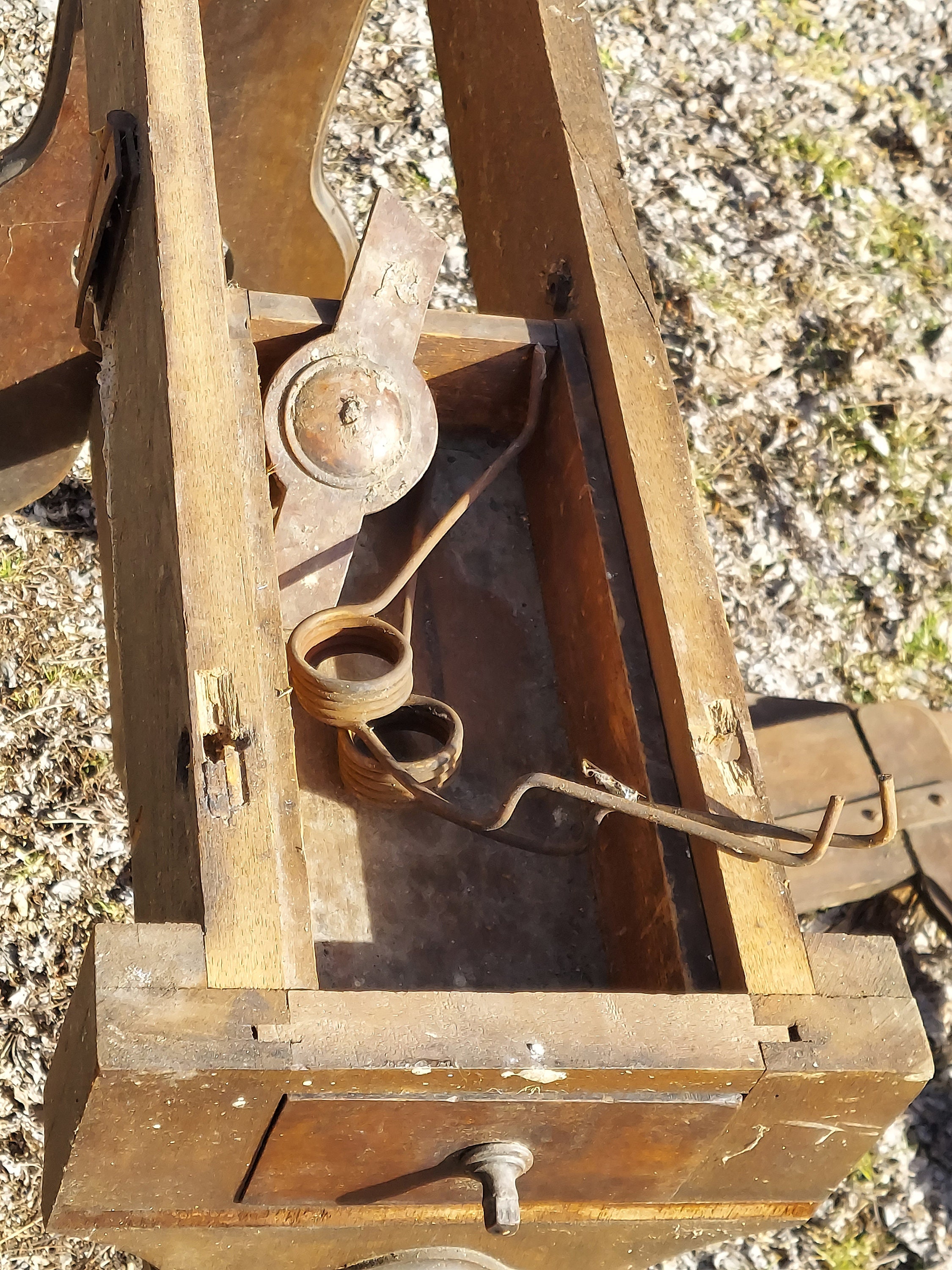 Spring Loaded Drop Leaf Table Victorian Walnut Unusual TLC for Resto - Etsy