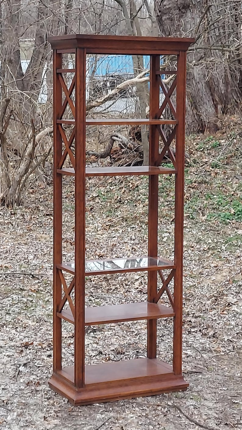 Drexel Heritage Esquire Etagere Bookcase Open Shelf Htf - Etsy