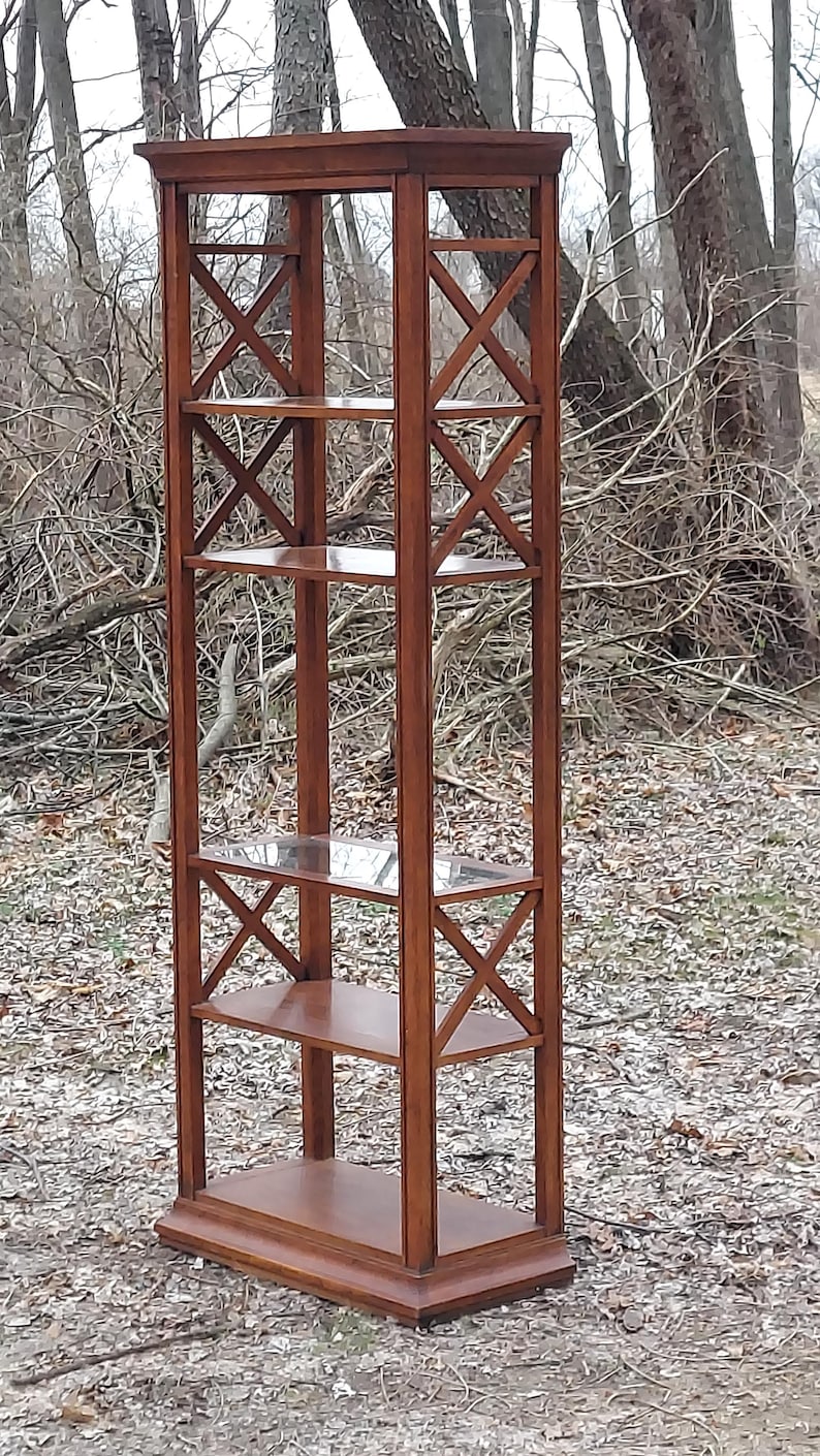 Drexel Heritage Esquire Etagere Bookcase Open Shelf Htf - Etsy