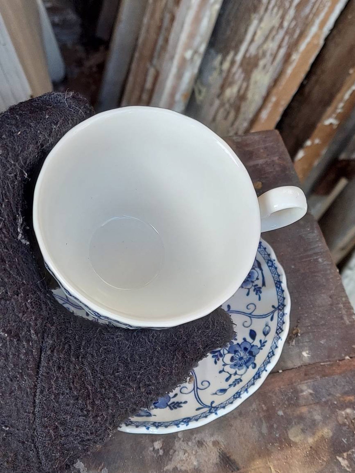 Indies Pattern Johnson Brothers Tea Cups and Saucers - Etsy