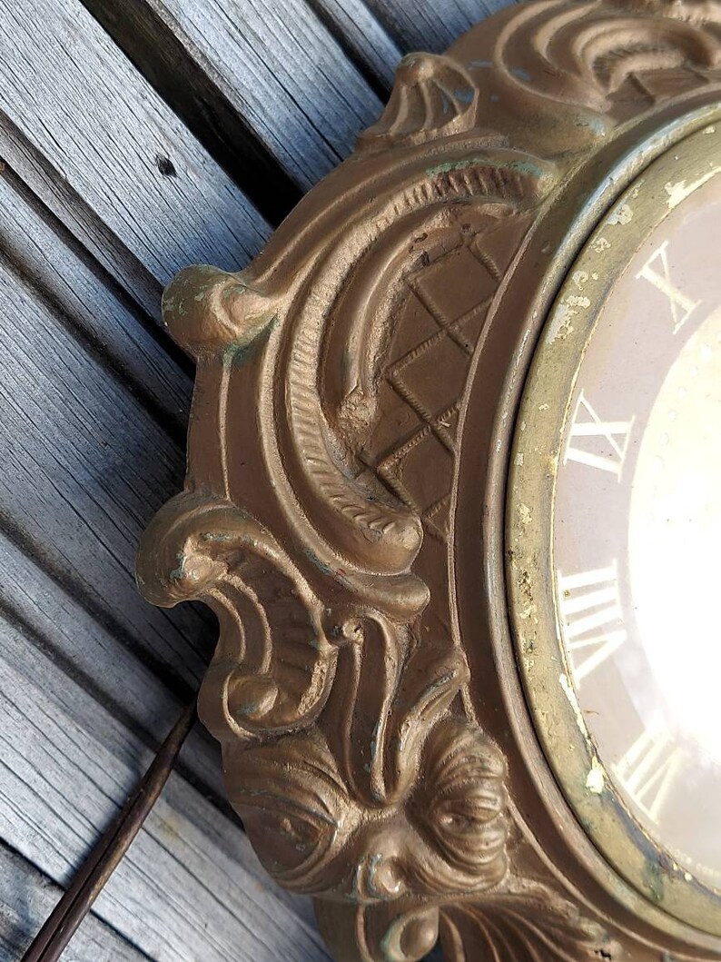 French Style Wall Clock United Mid-century - Etsy