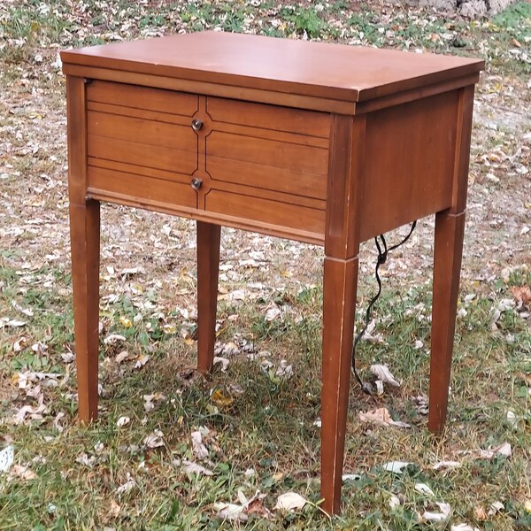 Vintage Sewing Cabinet - Etsy