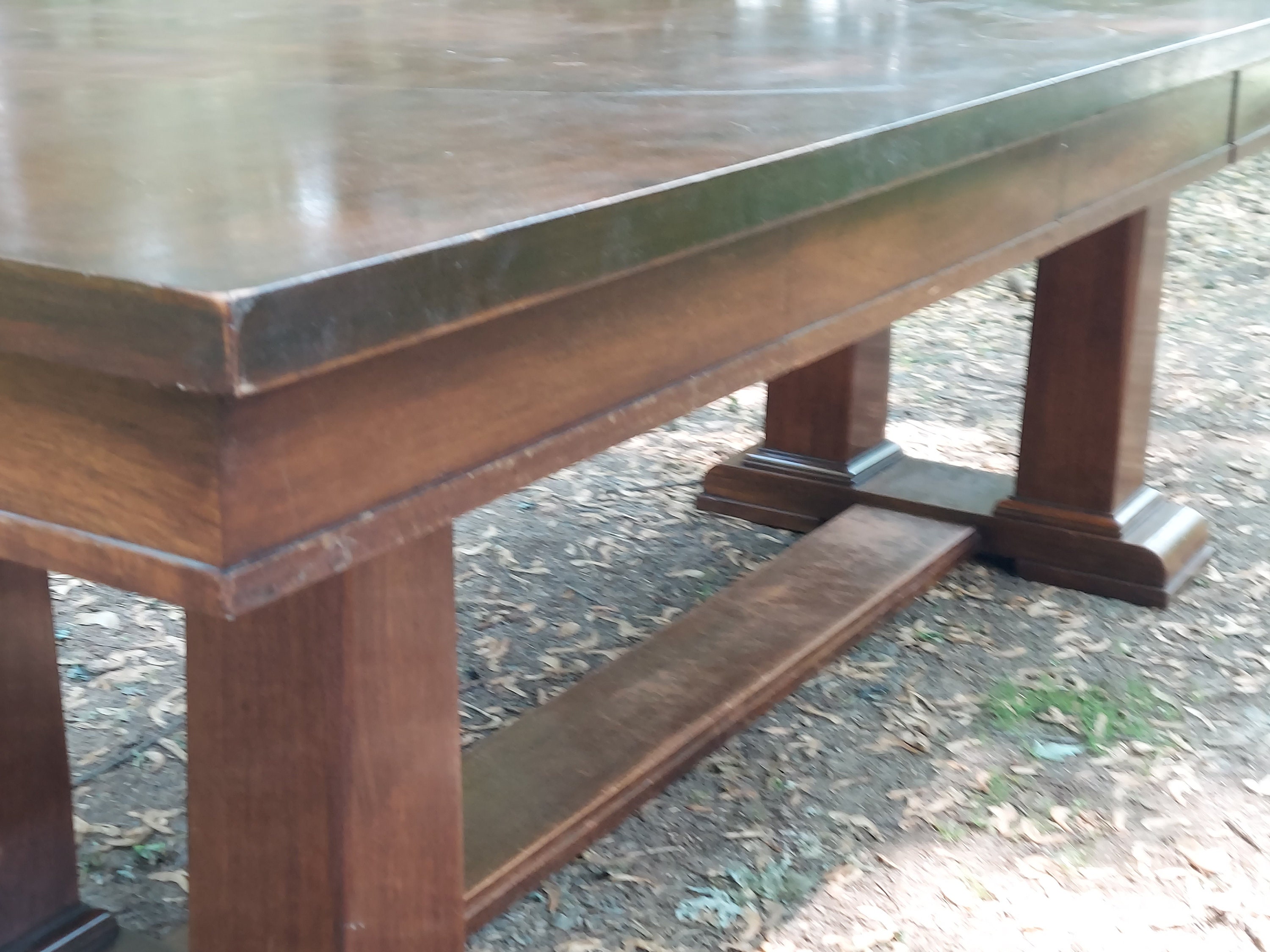 Craftsman Library or Conference Table Dining or Farm Table 8 Ft Pick up ...