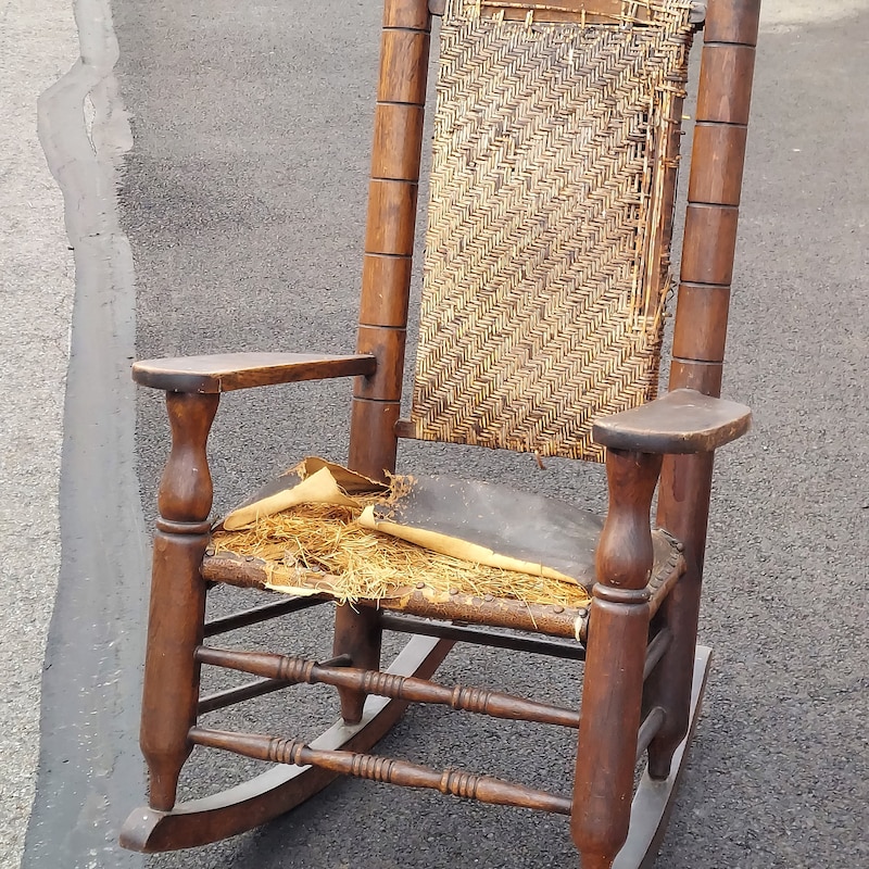 Antique Rocker - Etsy