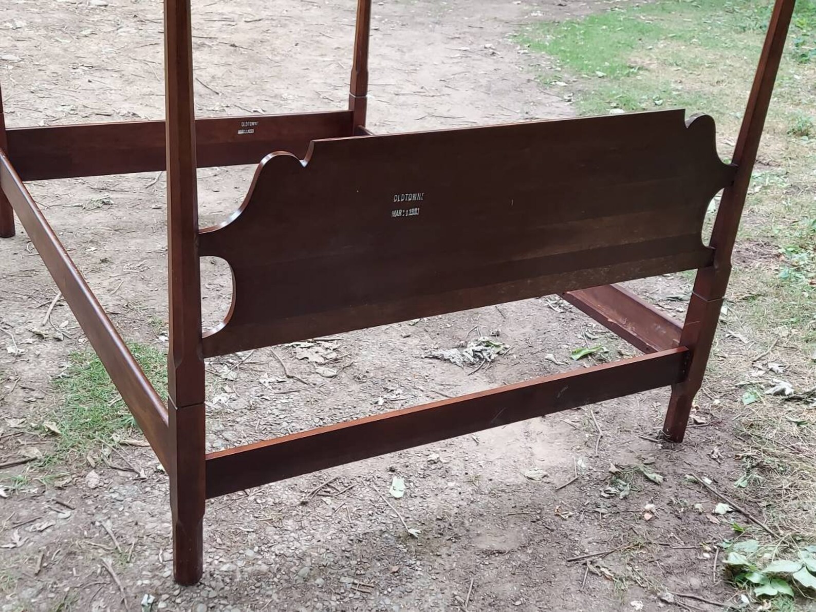 Queen Anne Poster Bed Cherry by Statton Tru-type Americana Old Towne - Etsy