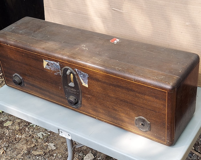 Antique 1900 Tube Radio - Etsy