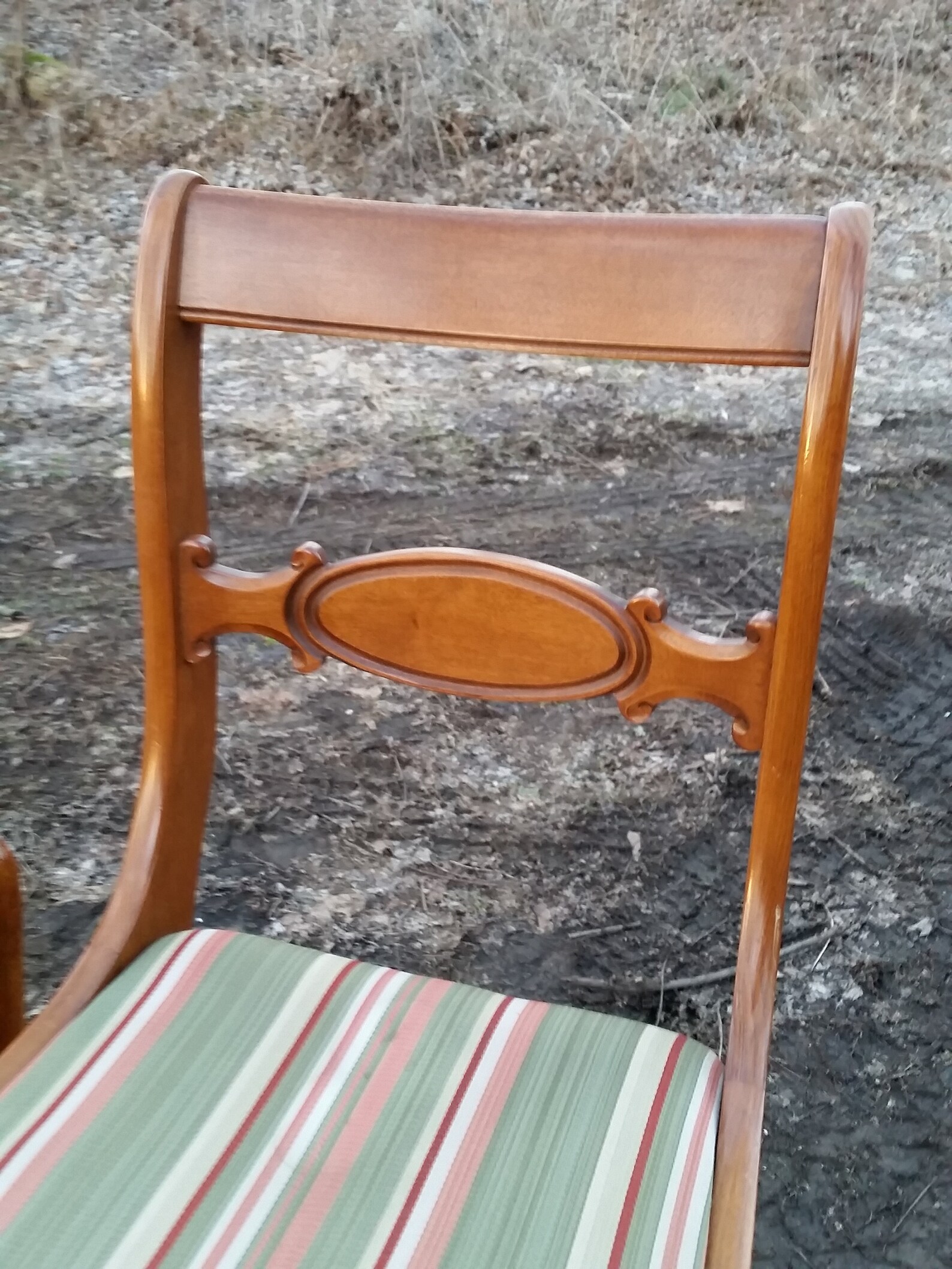 Tell City Maple Saber Leg Dining Chairs - Etsy