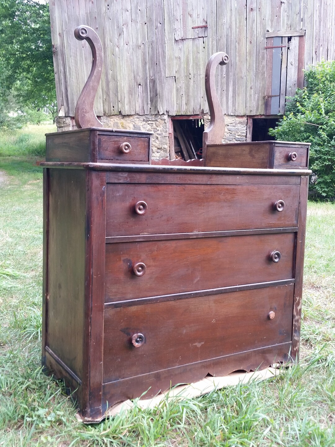 Gone With the Wind Cavalier Chest of Drawers Dresser 1930s Depression ...