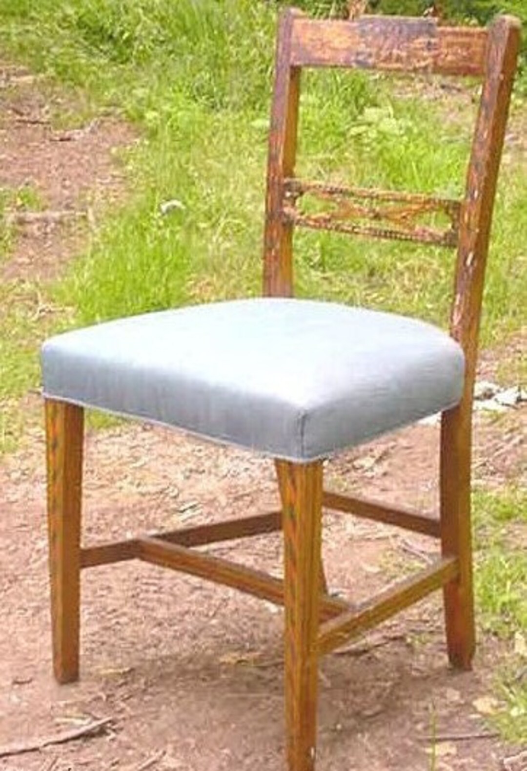 Sheraton Fancy Chair Stenciled Antique Early 19th Century Shipping or ...