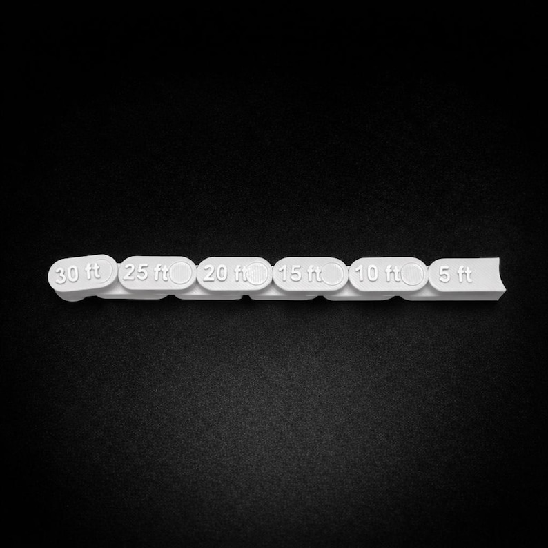 3D Printed DND Ruler - Etsy Canada