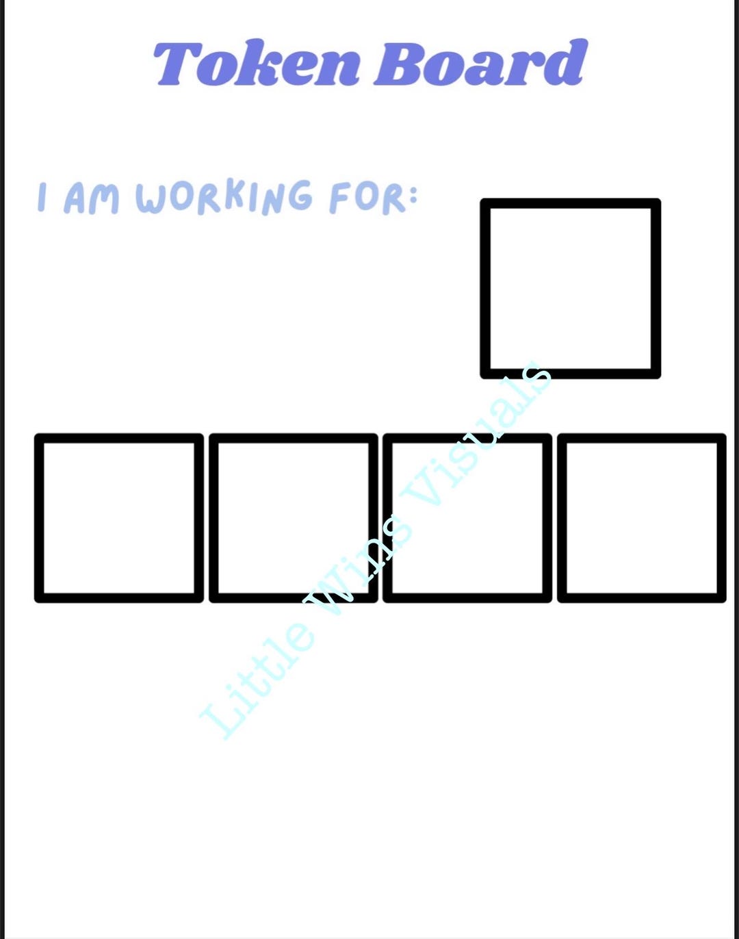 Printable Token Board for Kids | Behavior Chart | Positive ...