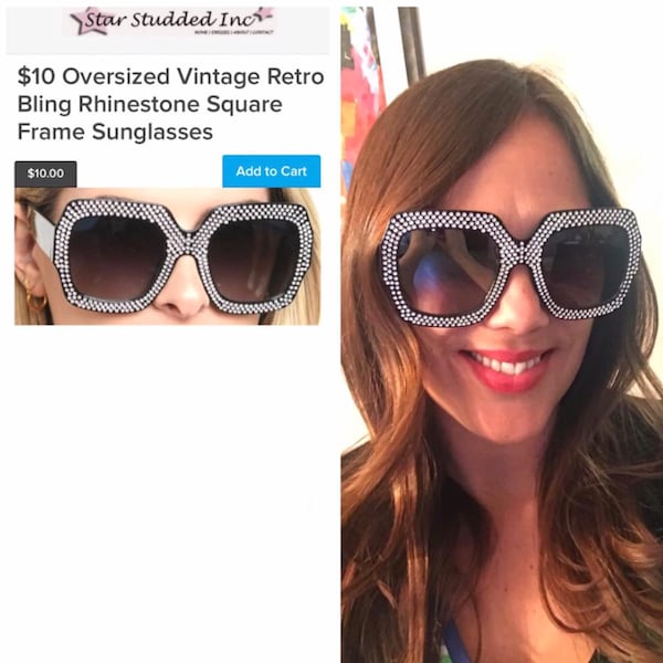 Bling Sunglasses - Etsy