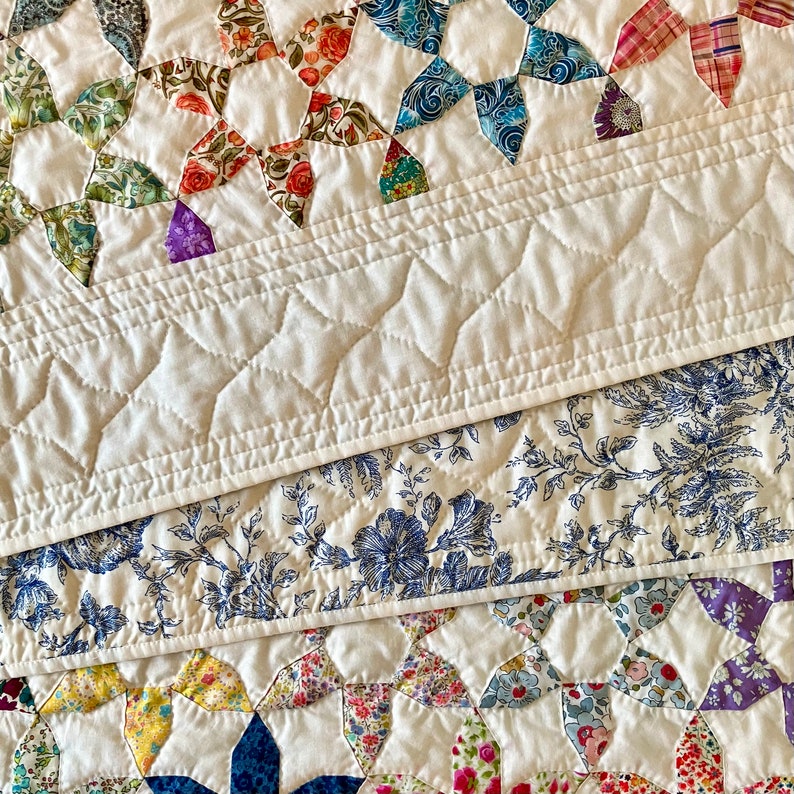 JASMINE® Quilt (A4) PDF Pattern for EPP (hand Piecing) in English - Etsy UK