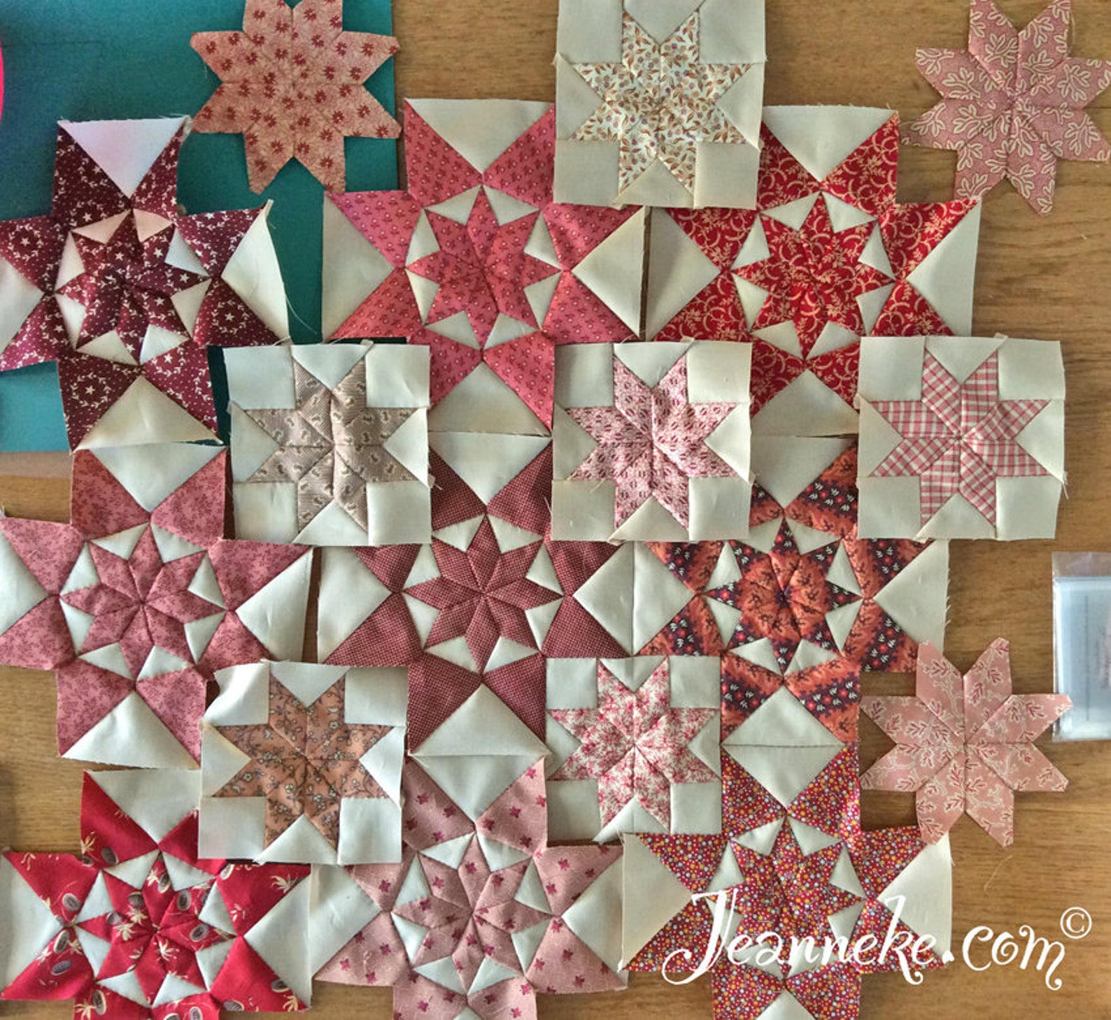 8" ALABAMA Star Quilt Pattern PDF (US Letter) + Bonus Files of the 4 ...