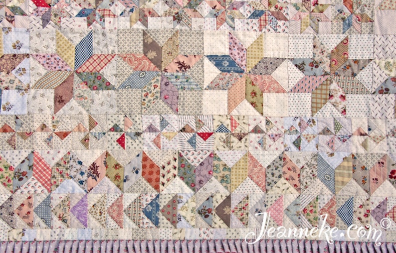 PDF Victoria Quilt Pattern (english) - Etsy