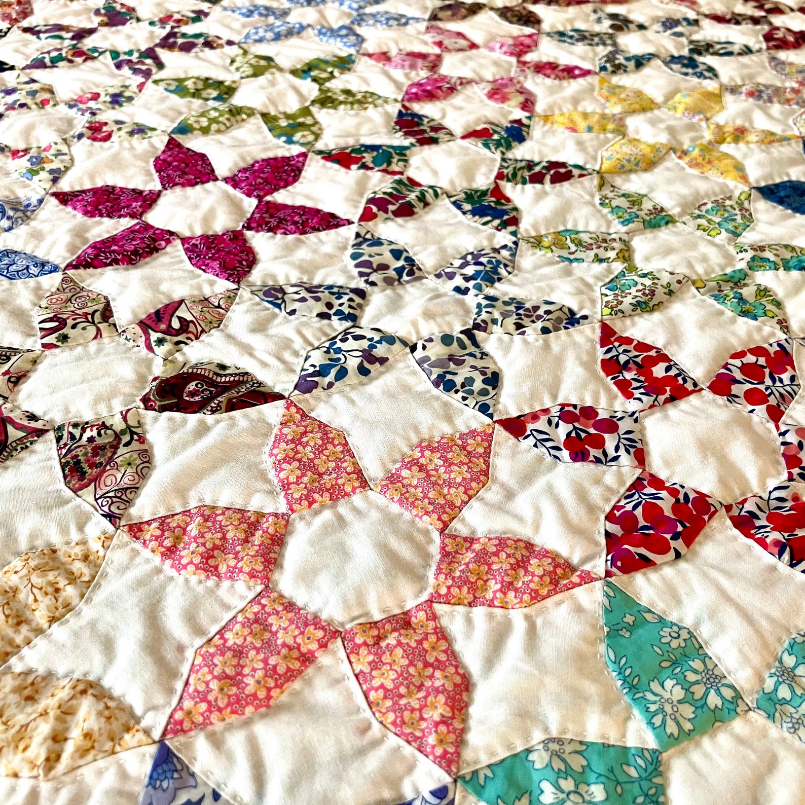 JASMINE® Quilt A4 PDF Pattern for EPP hand Piecing in English - Etsy UK