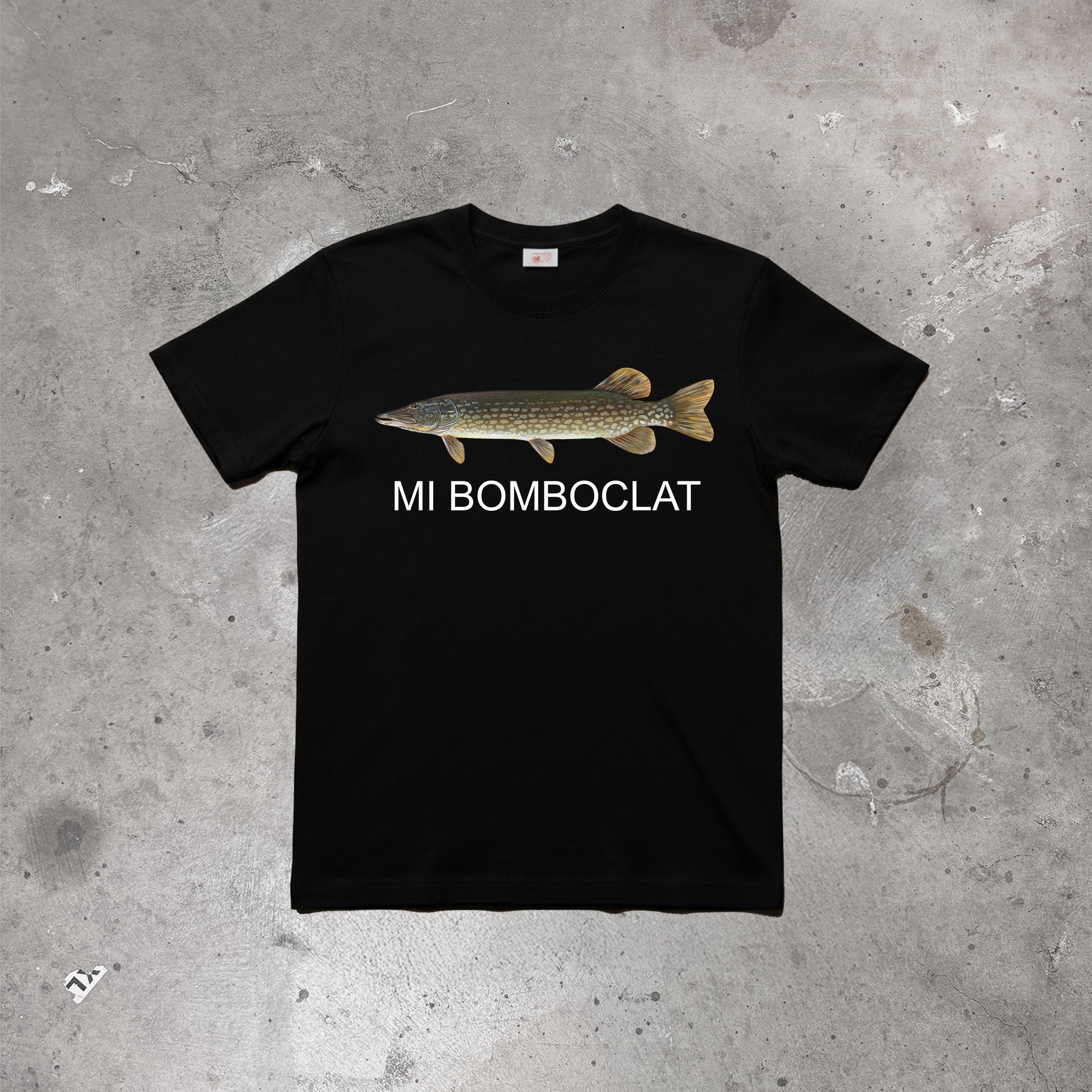 Funny Fish Meme T-shirt – “mi Bomboclat” Pop Culture Tee for Fish ...