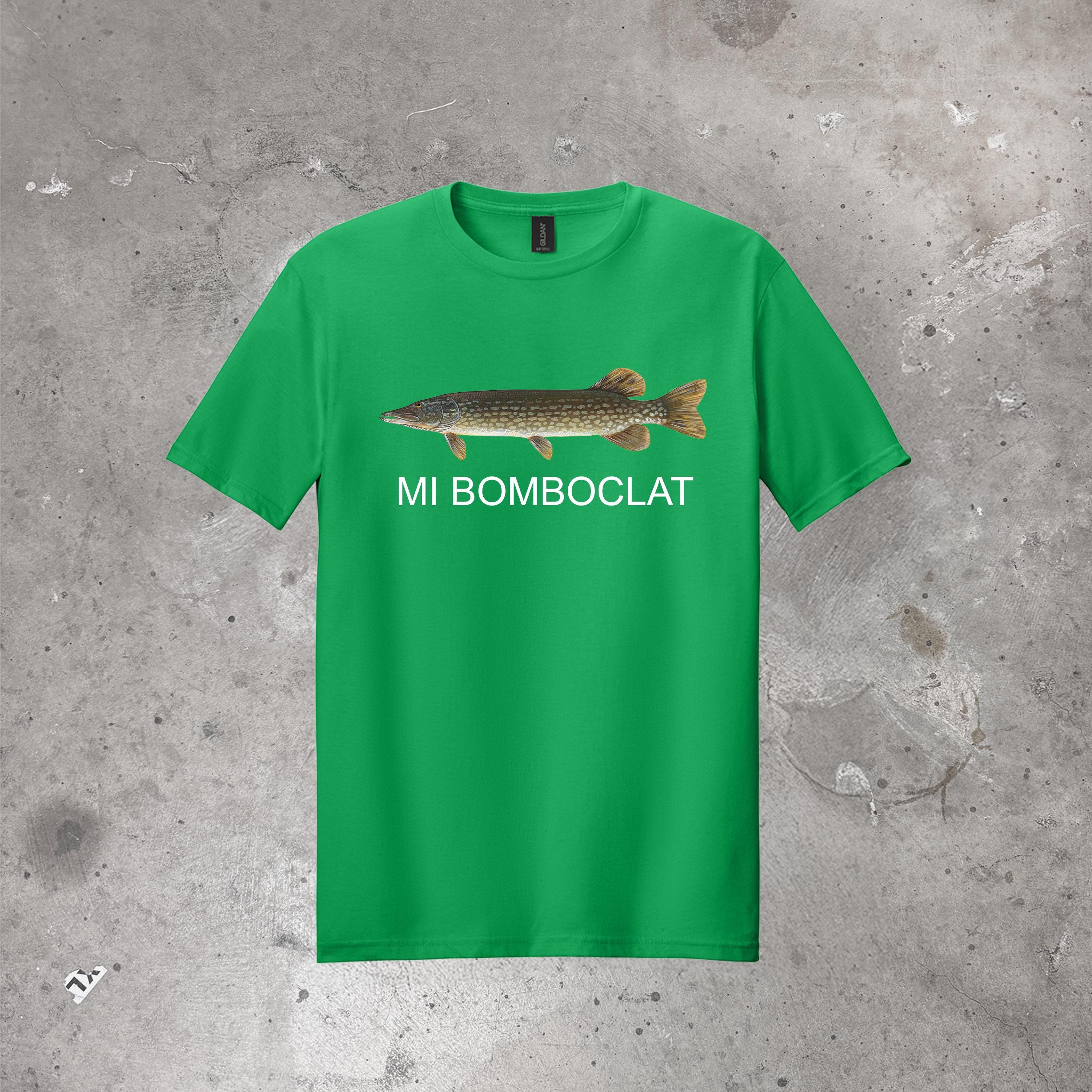 Funny Fish Meme T-shirt – “mi Bomboclat” Pop Culture Tee for Fish ...
