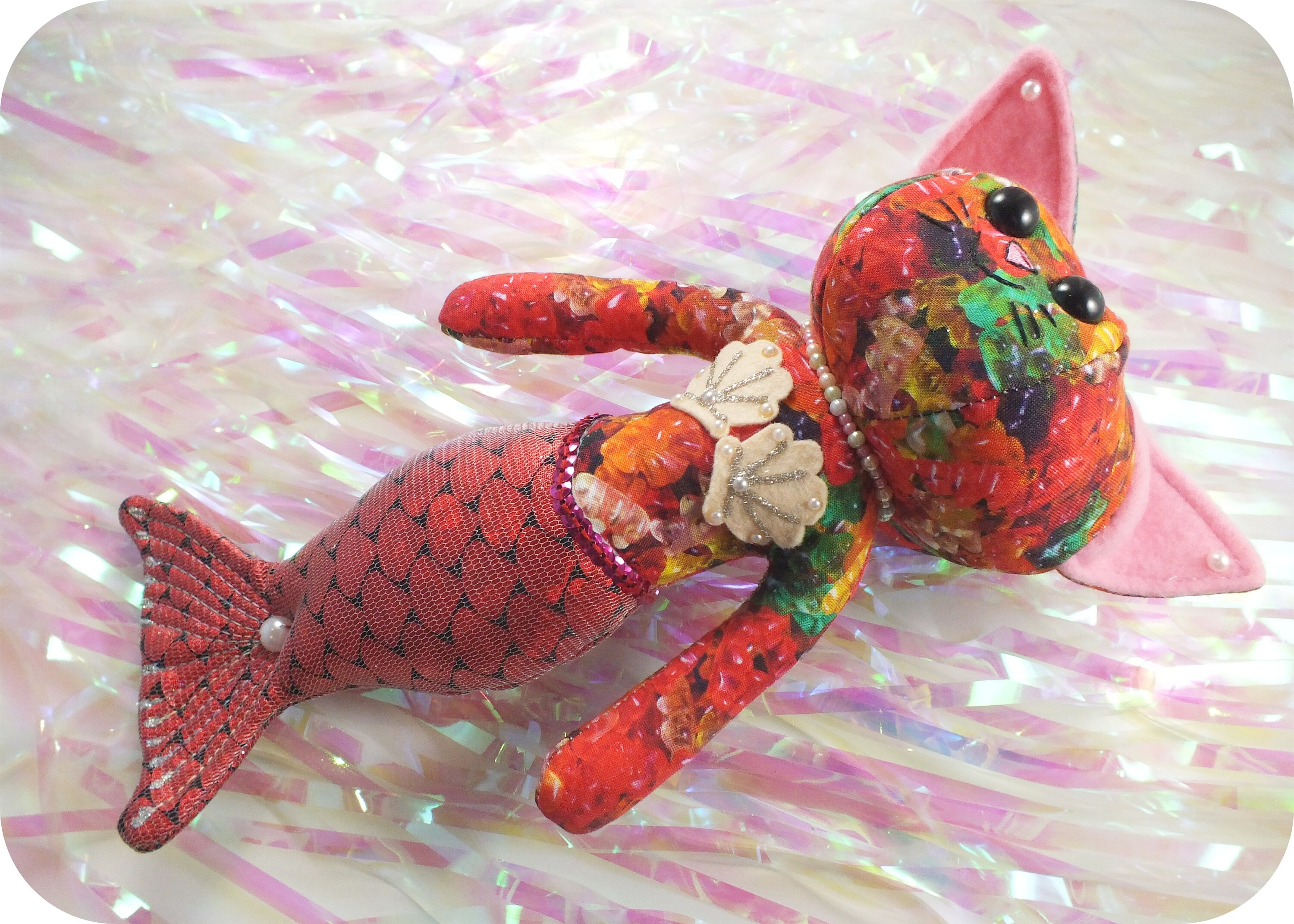 Mini Merkitty Plush Gummy Bears Mermaid Cat | Etsy