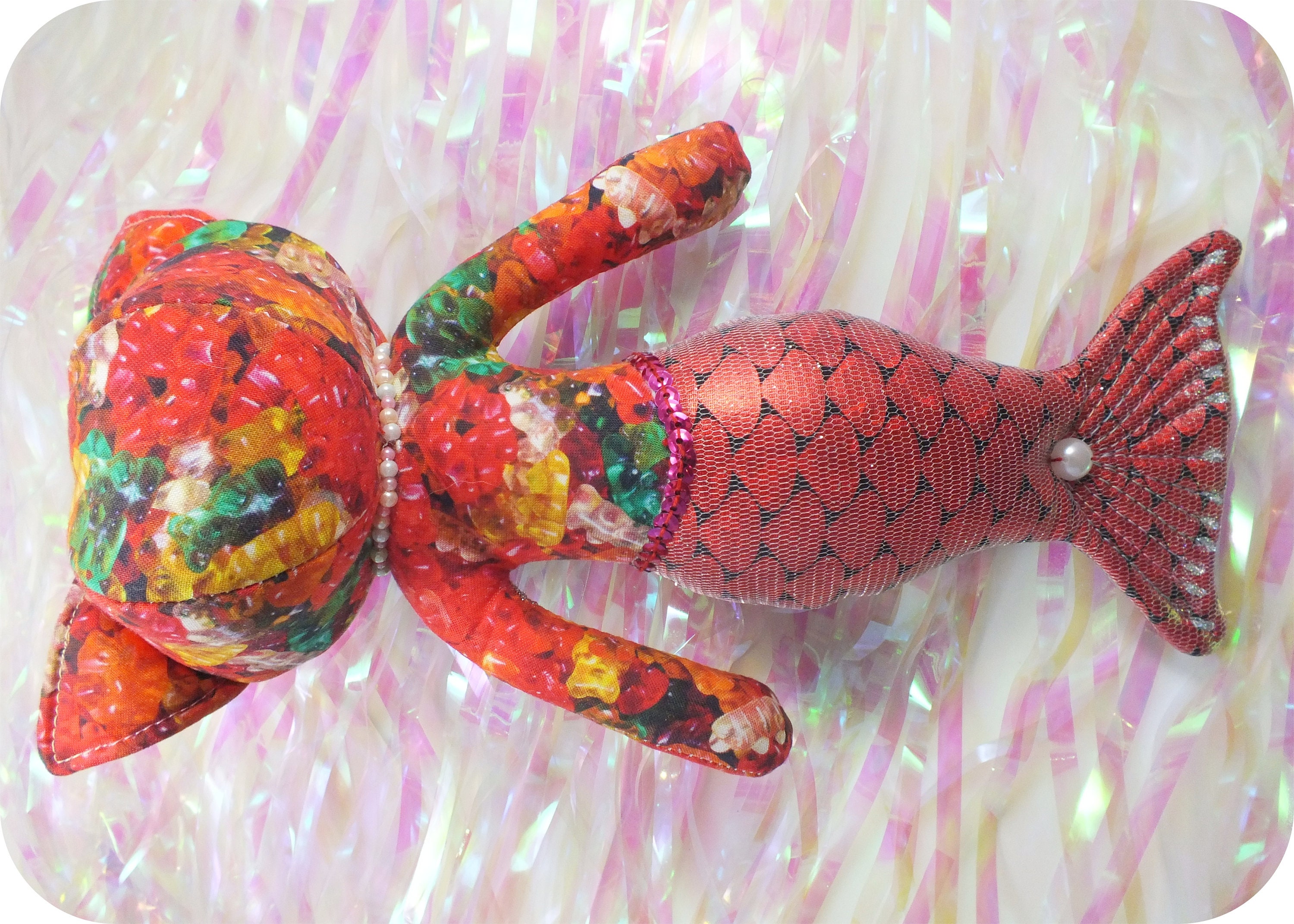 Mini Merkitty Plush Gummy Bears Mermaid Cat | Etsy
