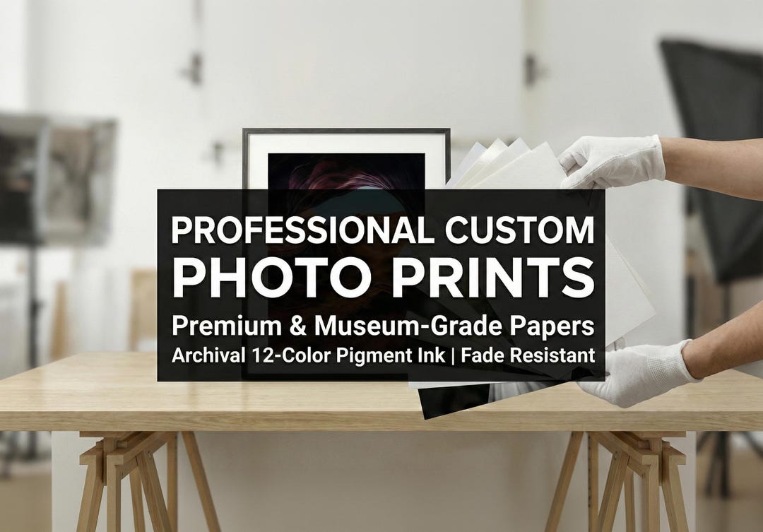 Custom Giclée Photo Print | Archival Inks, Fine Art Paper - Etsy