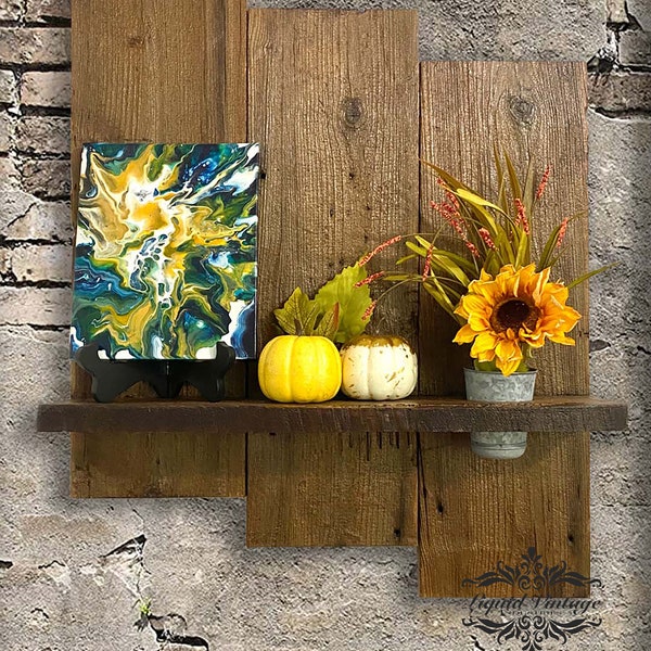 Barn Board Shelf - Etsy