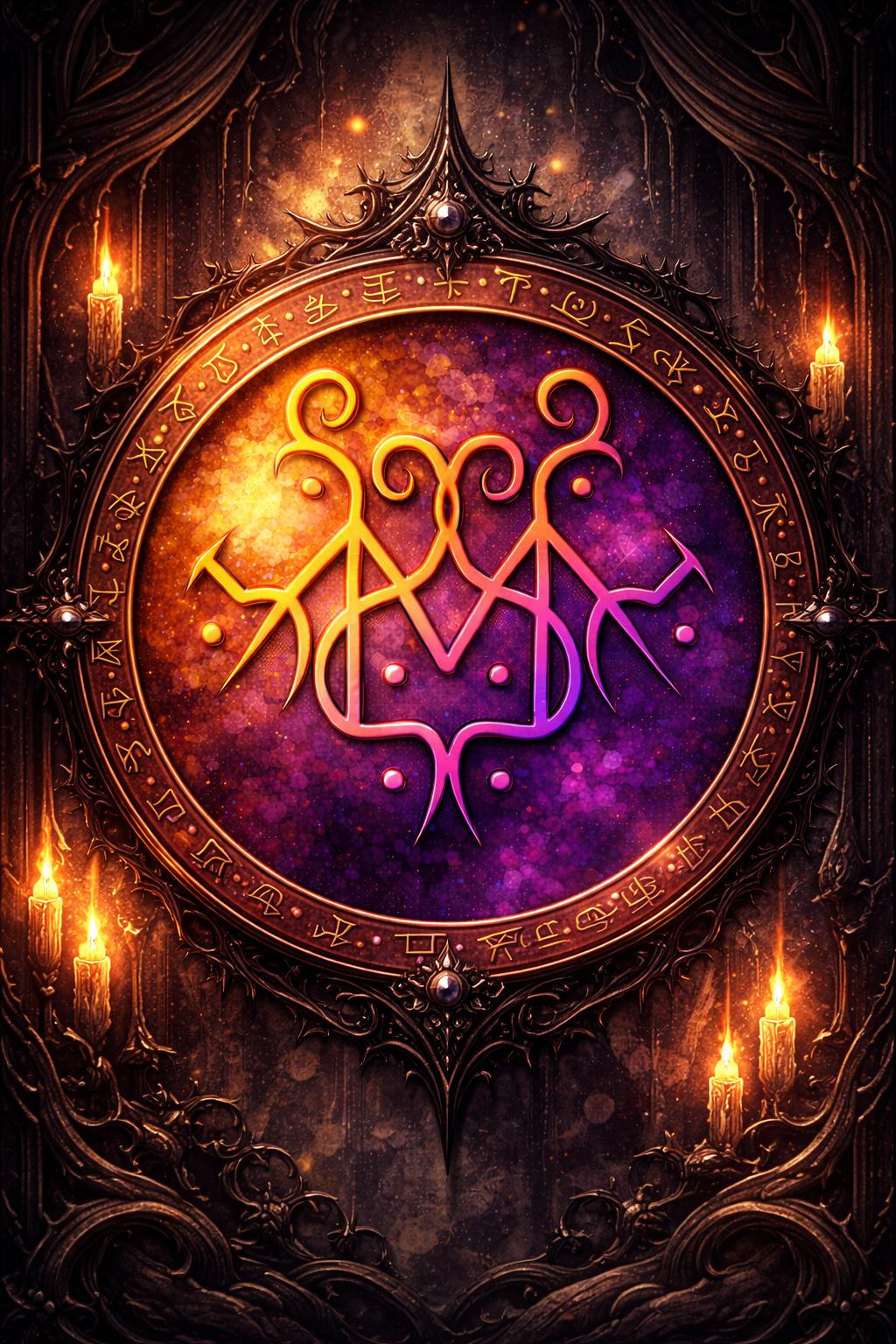 Mystical Sigil Art Bundle – 10 Abstract Gothic & Watercolor Sigils for ...