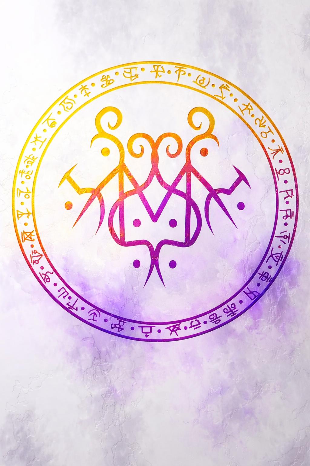 Mystical Sigil Art Bundle – 10 Abstract Gothic & Watercolor Sigils for ...