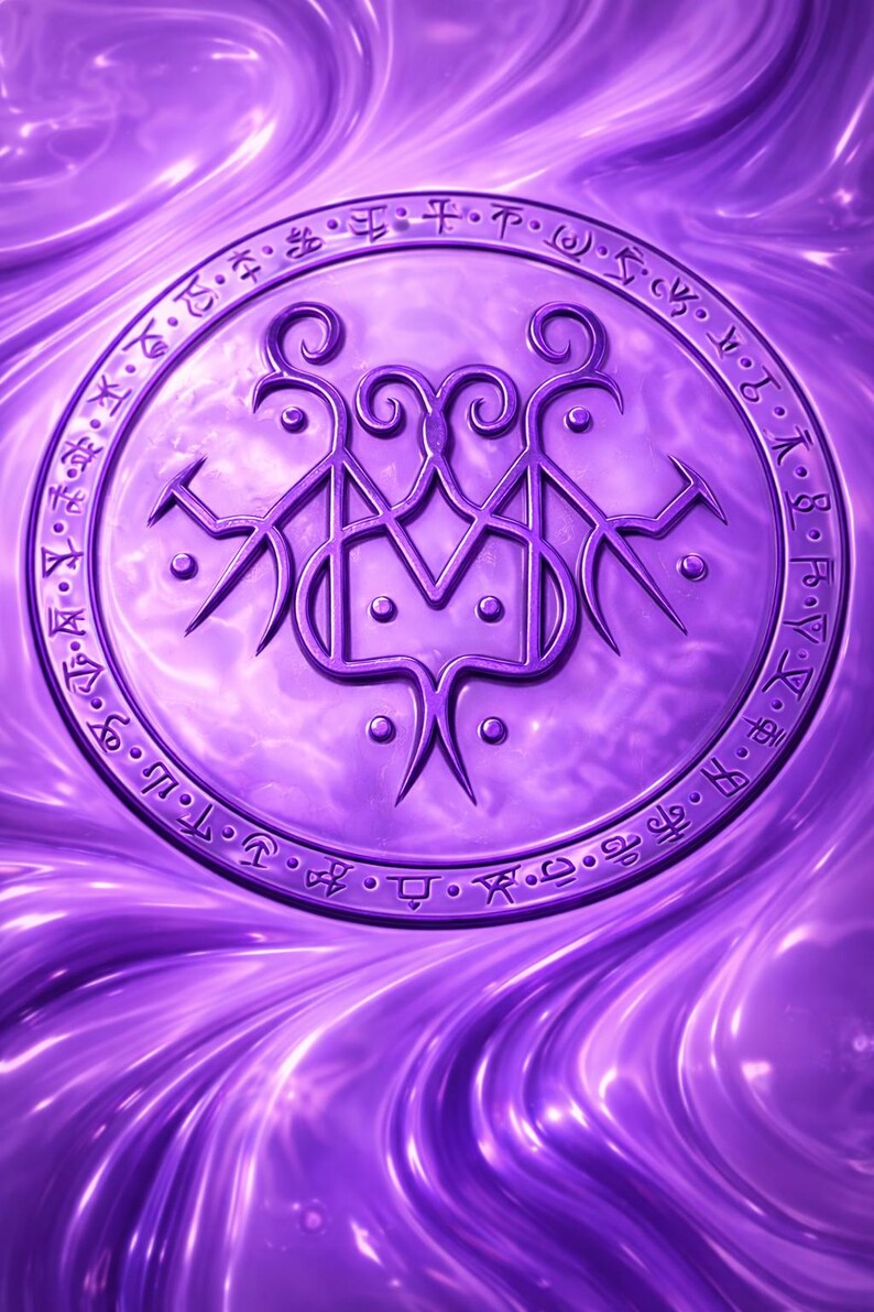 Mystical Sigil Art Bundle – 10 Abstract Gothic & Watercolor Sigils for ...