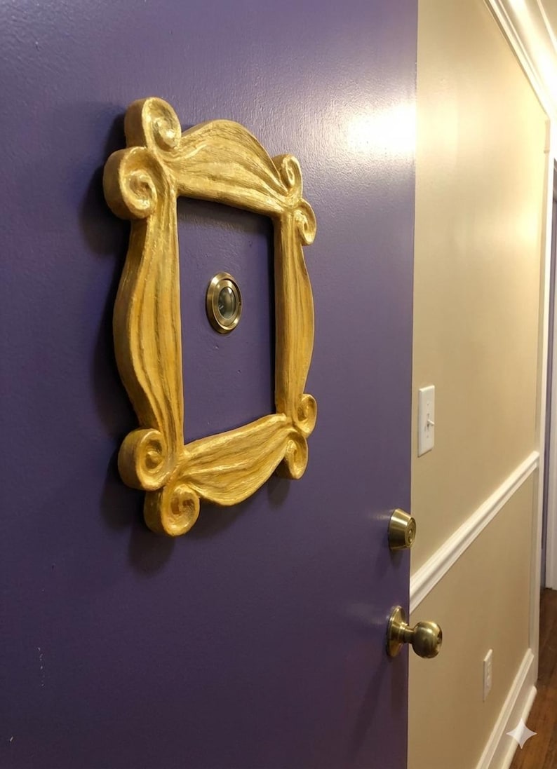 Friends Peephole Frame Replica Iconic TV Apartment and Home Decor ...