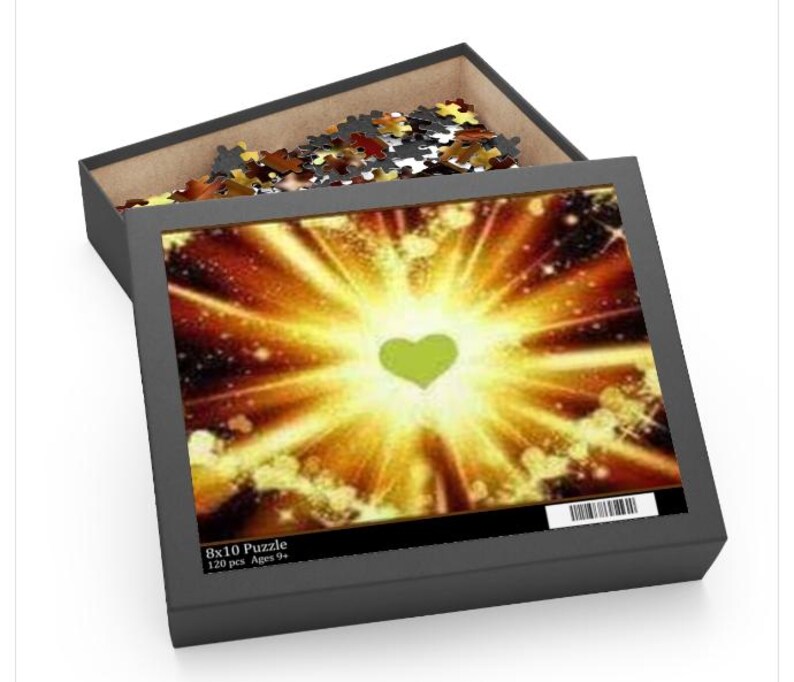 Faith-inspired Puzzle With Heart Design, Prayer Puzzle, Church Art ...