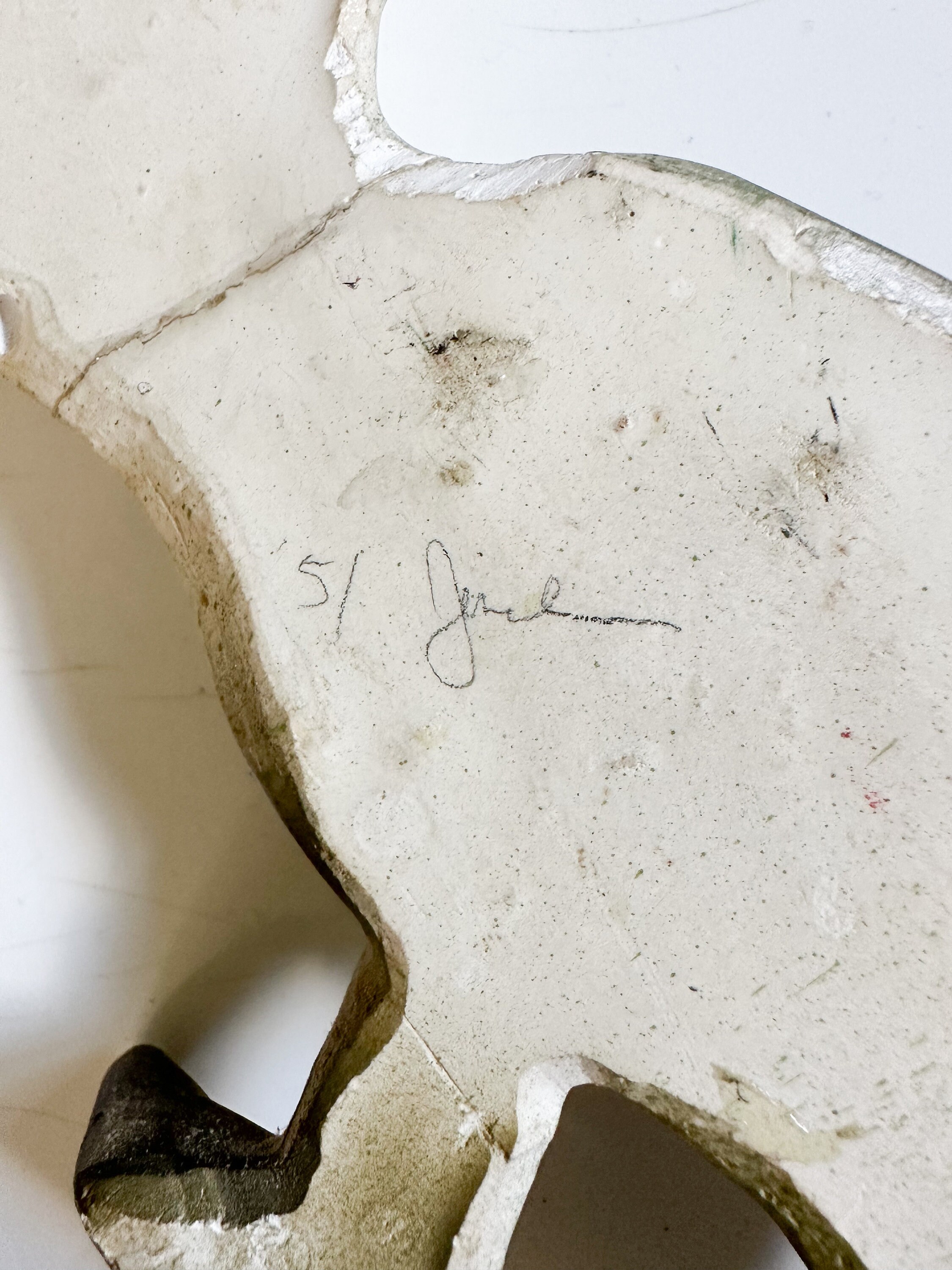 Vintage 1950s Mermaid Chalkware Wall Decor - Etsy