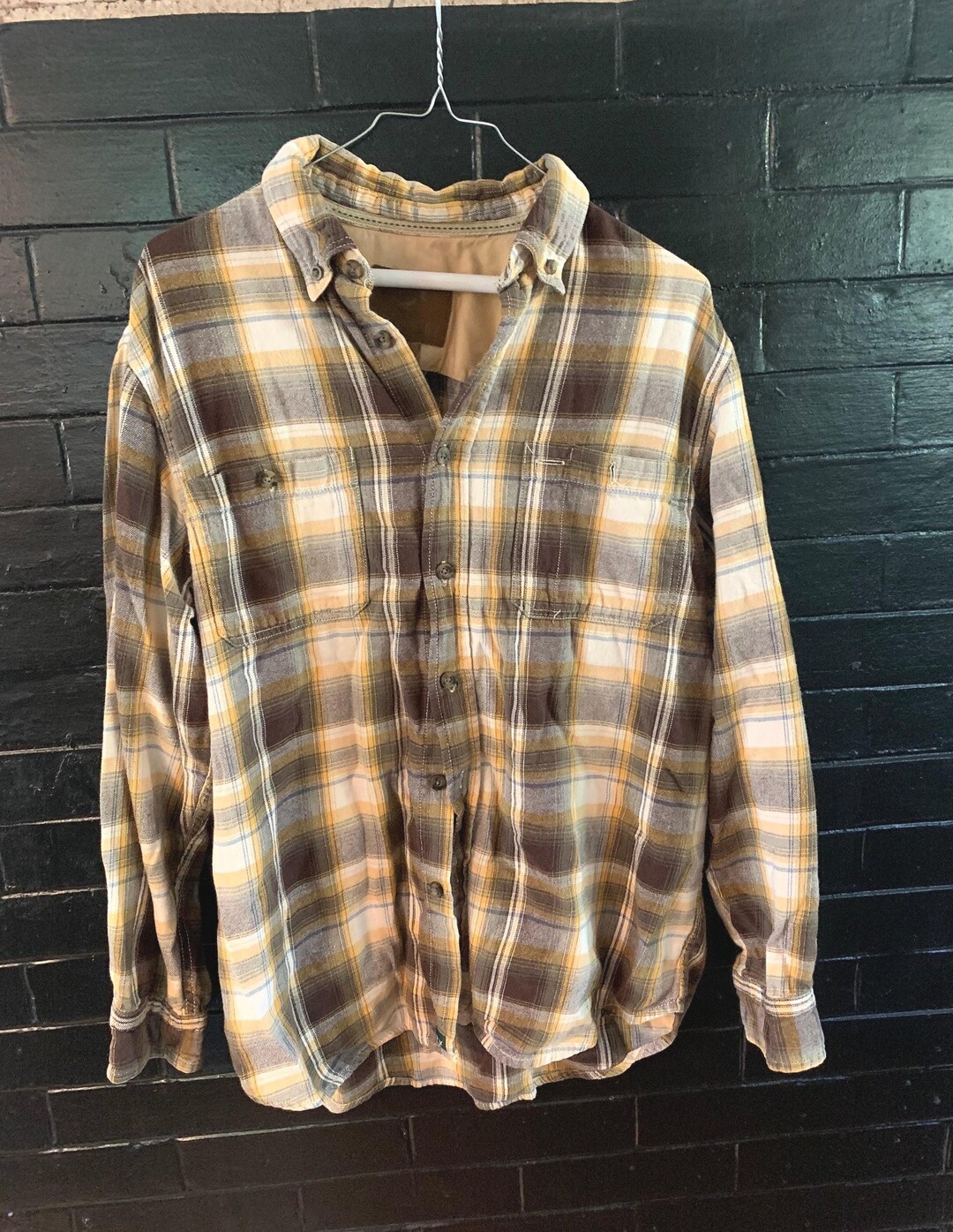 Vinage Mens Flannel Shirt - Etsy