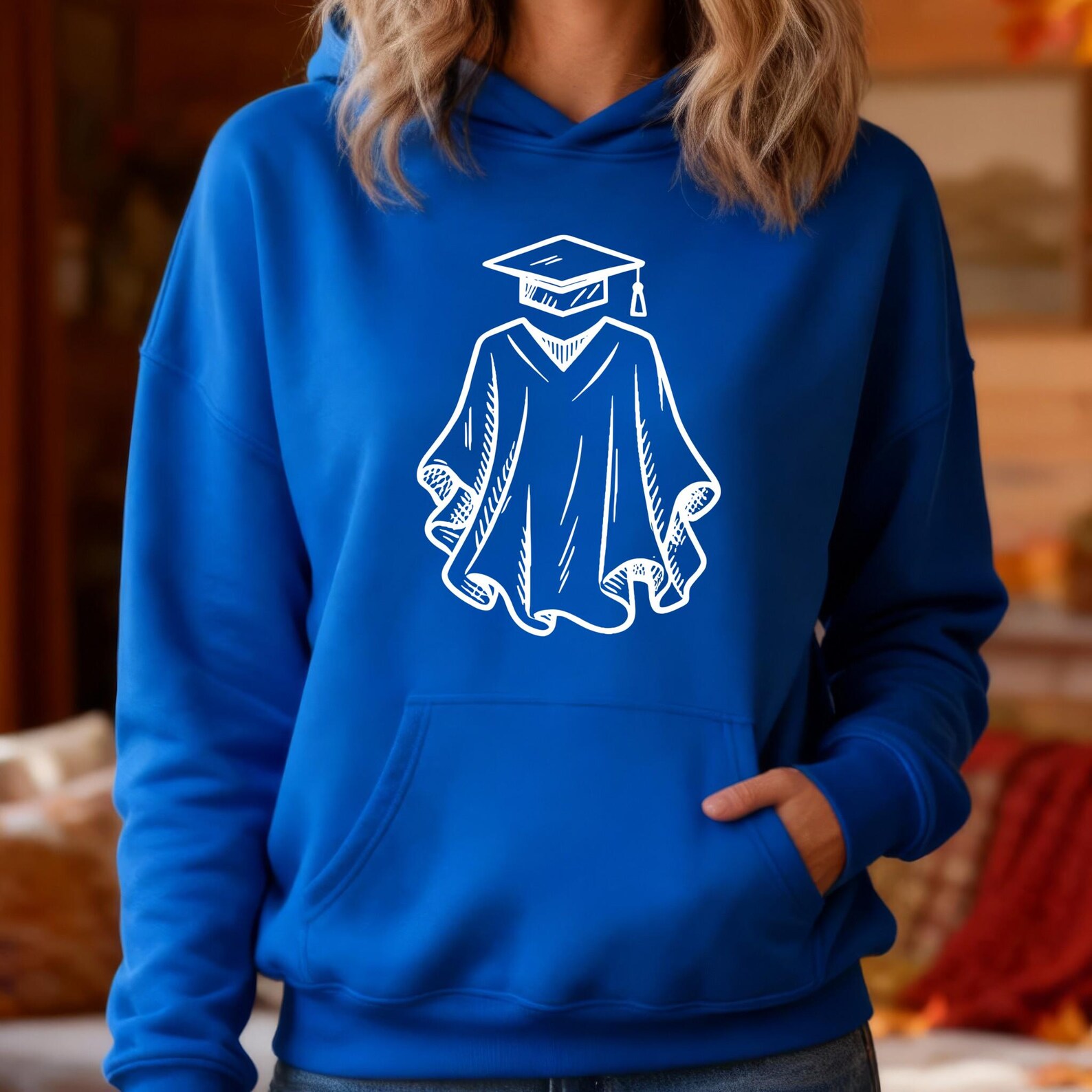 Graduation Gown SVG Bundle, 42 Academic Robe Silhouette Designs, Grad ...