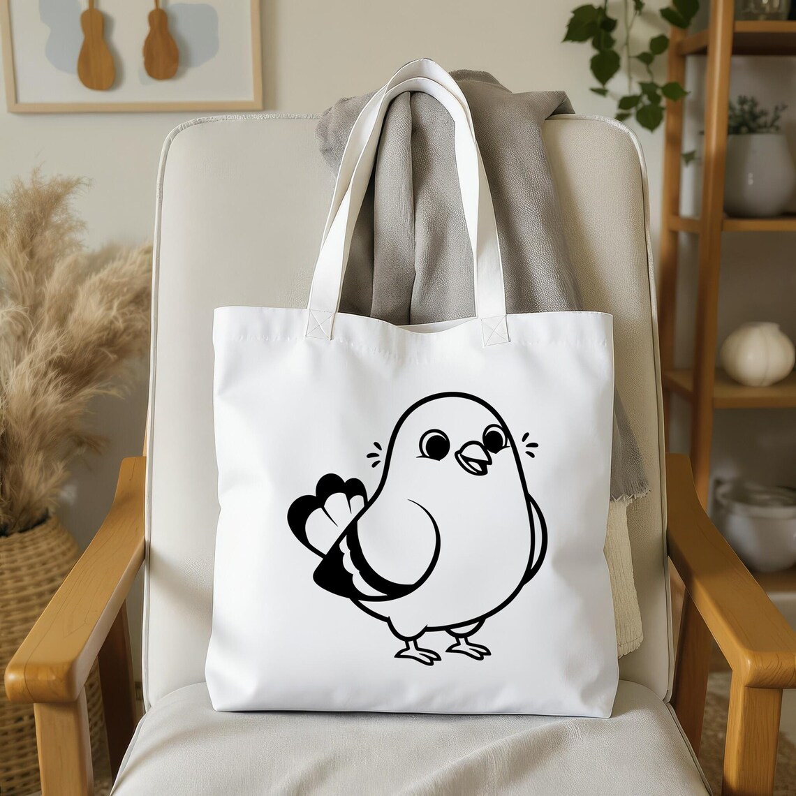 Baby Pigeon Smiling Happily SVG | Rounded Vector Clipart EPS PNG Dxf ...