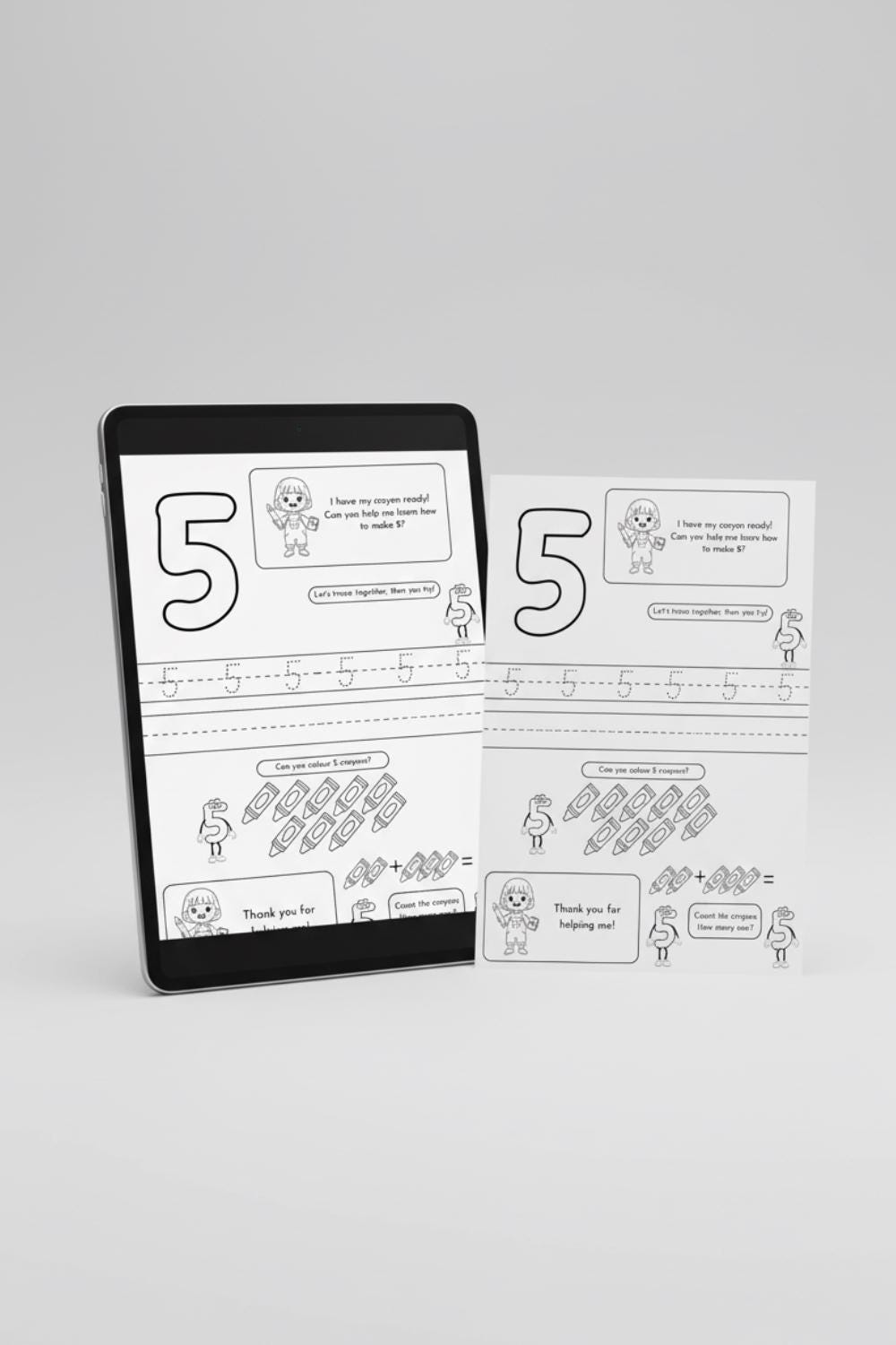 Printable Number Tracing & Counting Worksheets | 1–10 Activity Sheets ...