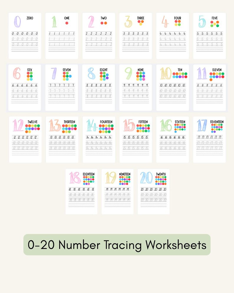 Alphabet, Number & Shape Worksheets Bundle | 90+ Printable Preschool ...