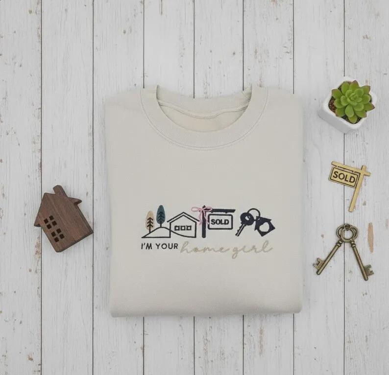 I'm Your Home Girl Embroidery Design, Realtor Gift Digital File, Real ...