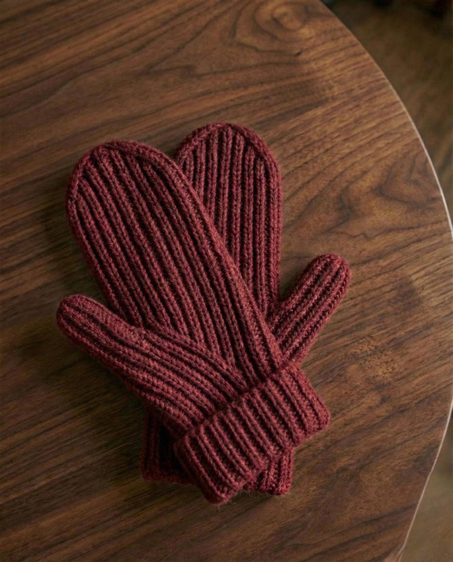 Alpine Rib Mittens Knitting Pattern PDF Instructions for Experienced ...